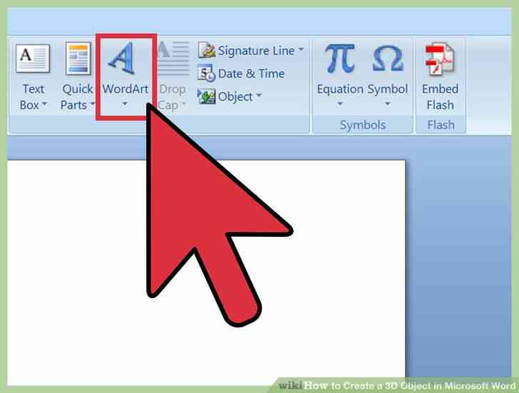 Comment Créer un Objet 3D dans Microsoft Word