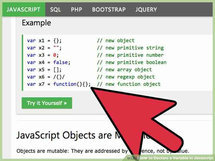 Comment Déclarer une Variable en Javascript Comment Déclarer une Variable en Javascript