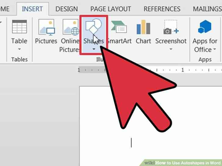 Comment Utiliser les formes automatiques dans Word