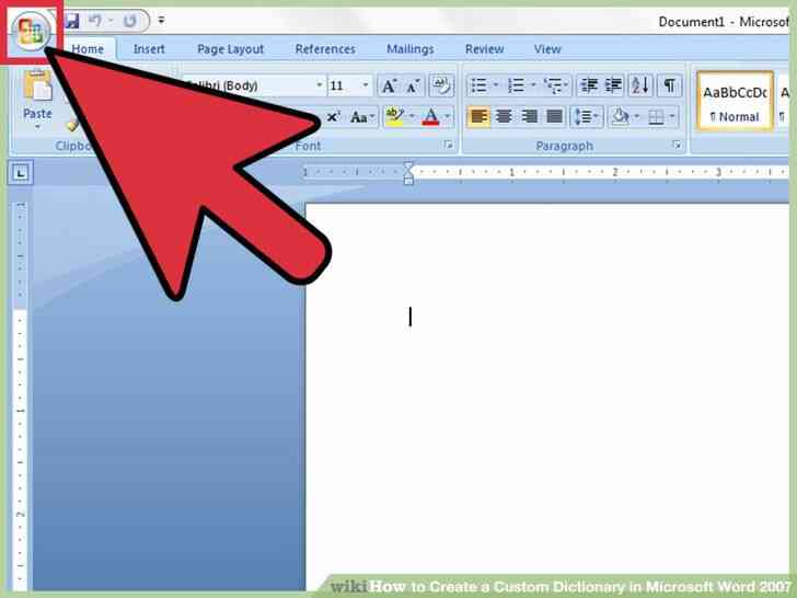 Comment Créer un Dictionnaire Personnalisé dans Microsoft Word 2007