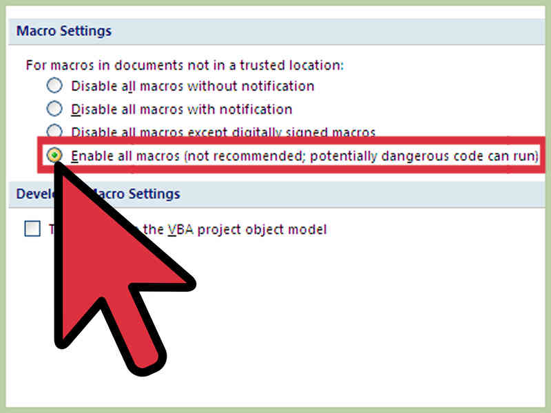 Comment Activer les Macros dans Microsoft Word Comment Activer les Macros dans Microsoft Word