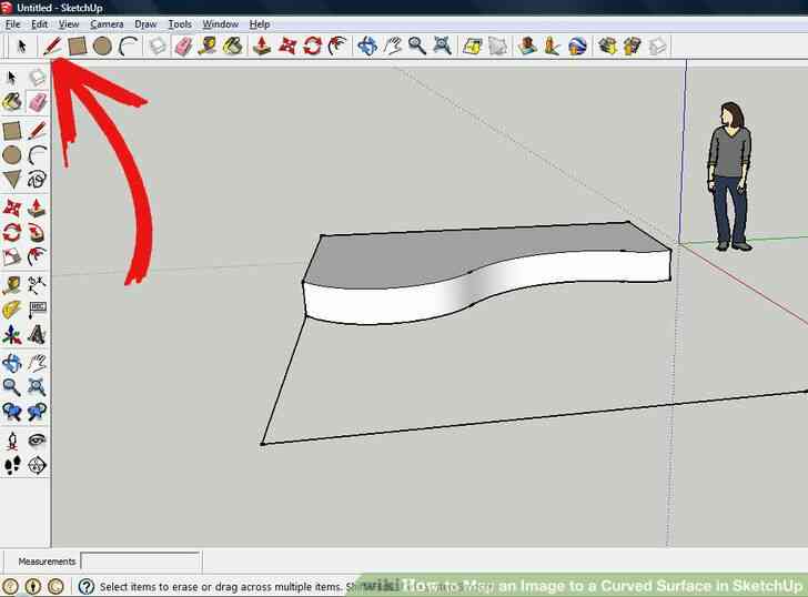 Comment associer une Image à une Surface Courbe dans SketchUp