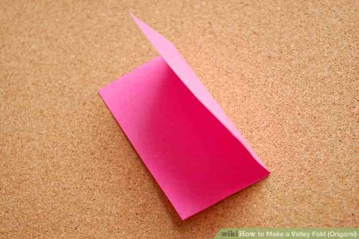 Comment Faire un Pli Vallée (Origami)